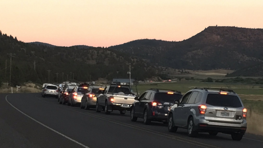 Eclipse traffic is already awful