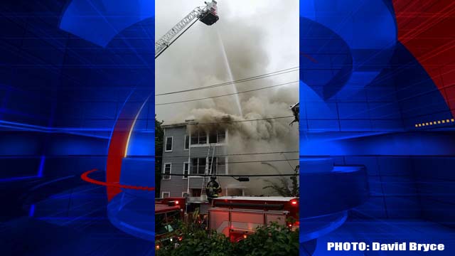 Crews fight 2-alarm fire in Fitchburg – Boston 25 News