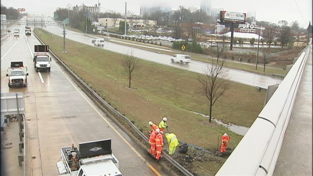 Interstate ramp closed because of flooding – WSOC TV