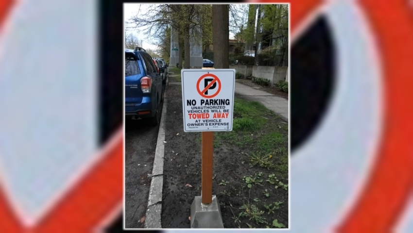 Fake no parking signs popping up in Fremont