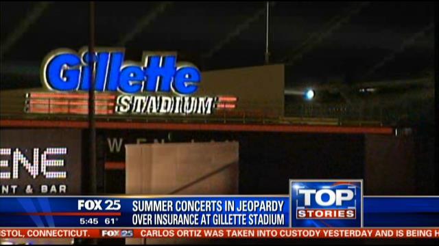 Summer concerts at Gillette Stadium in jeopardy – Boston 25 News
