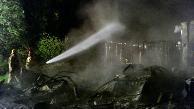 Suspicious fire damages Seabeck home – KIRO 7 News Seattle