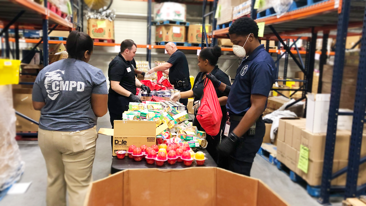 CMPD helps fill gaps as coronavirus complicates community volunteering ...