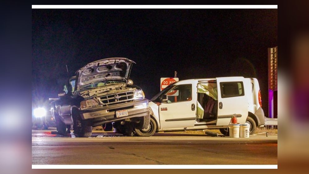 2 taken to hospital following 2-vehicle crash in Darke County
