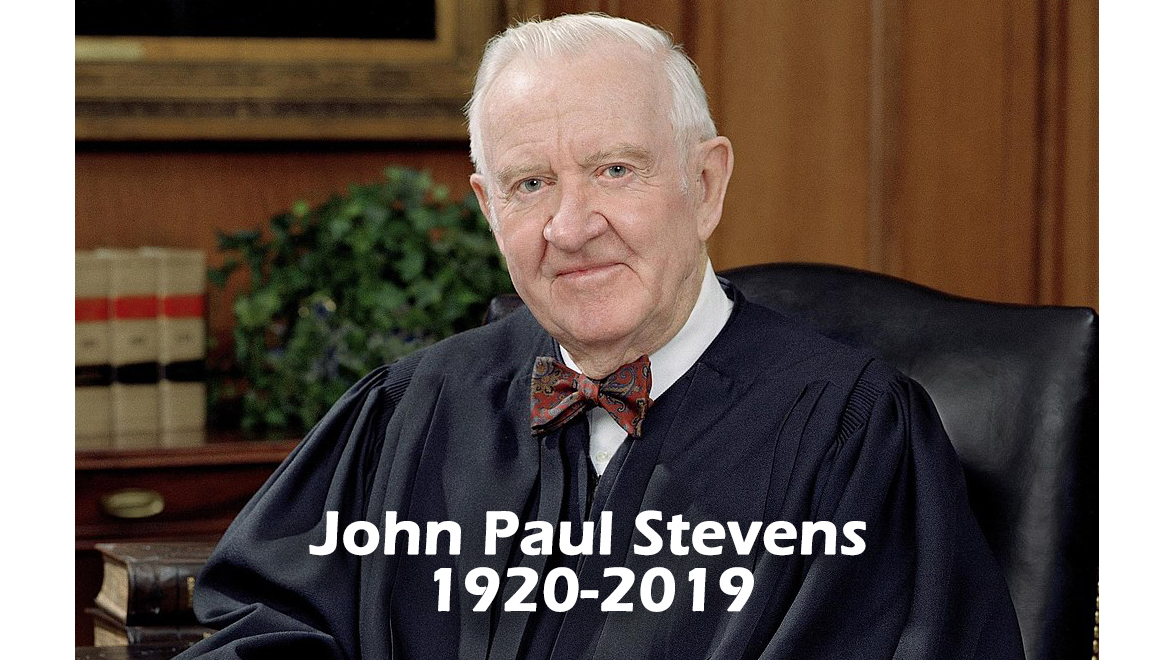 Retired Supreme Court Justice John Paul Stevens dies – KIRO 7 News Seattle