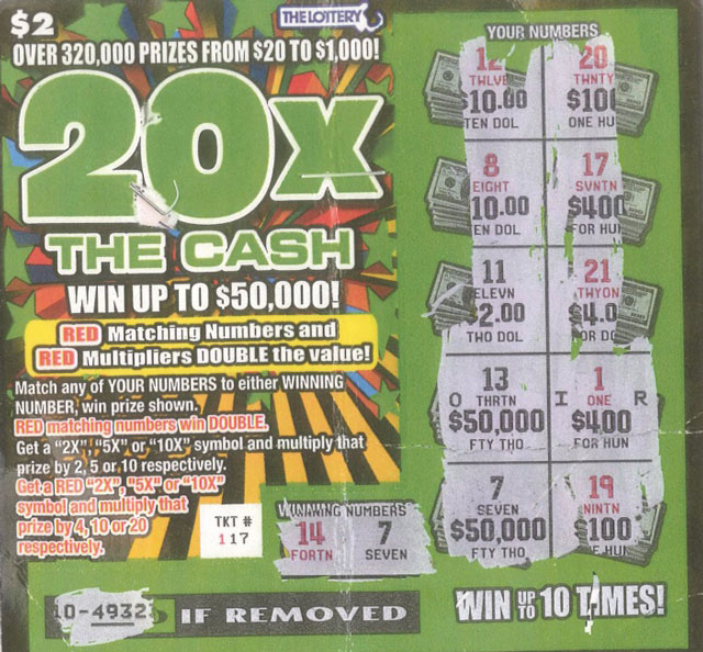 Man wins $50K on scratch ticket, gets pulled over on way to claim cash ...