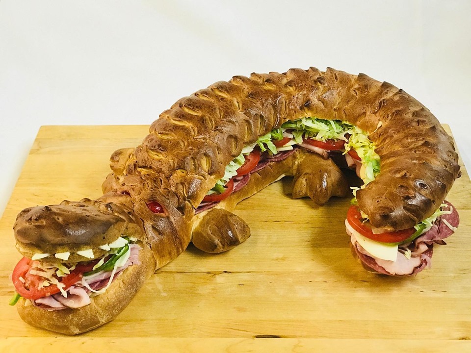 Need a gator-shaped sub sandwich? Cinotti's Bakery has you covered ...