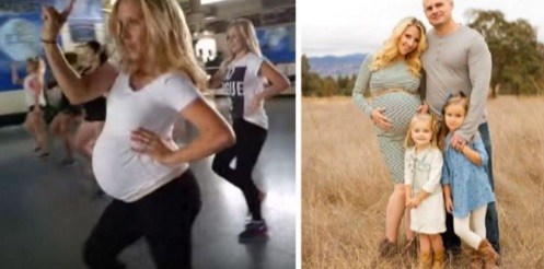 Mother dancing hip-hop while 7 months pregnant becomes viral sensation