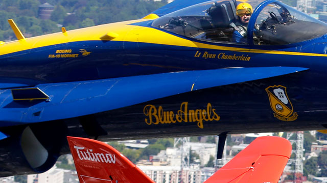 Blue Angels to fly over Seattle-area for winter visit