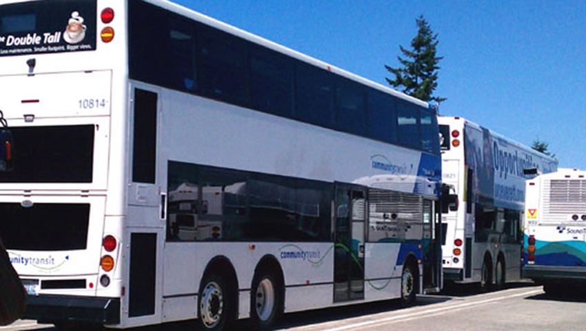 Dozens of double-decker buses coming to Snohomish County routes – KIRO ...