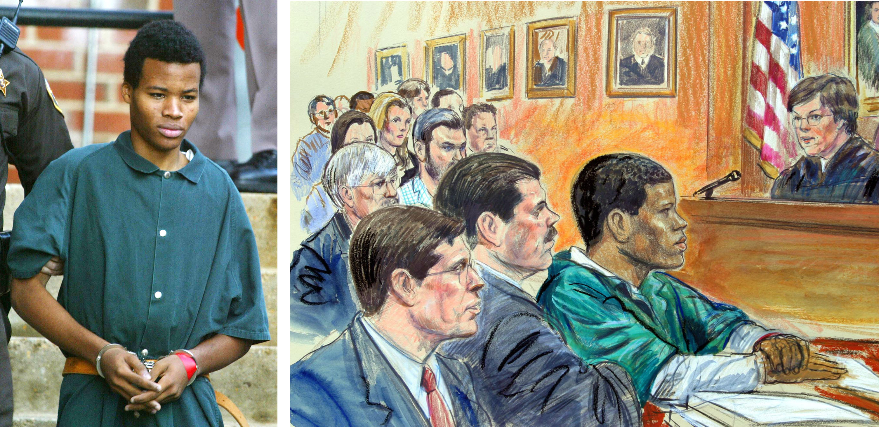 Lee Boyd Malvo Drawings