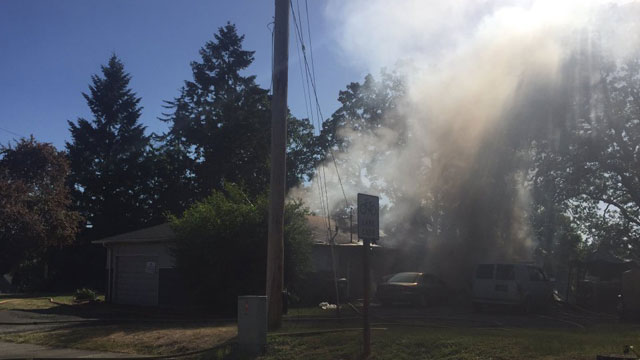 2 injured in Lacey house fire – KIRO 7 News Seattle