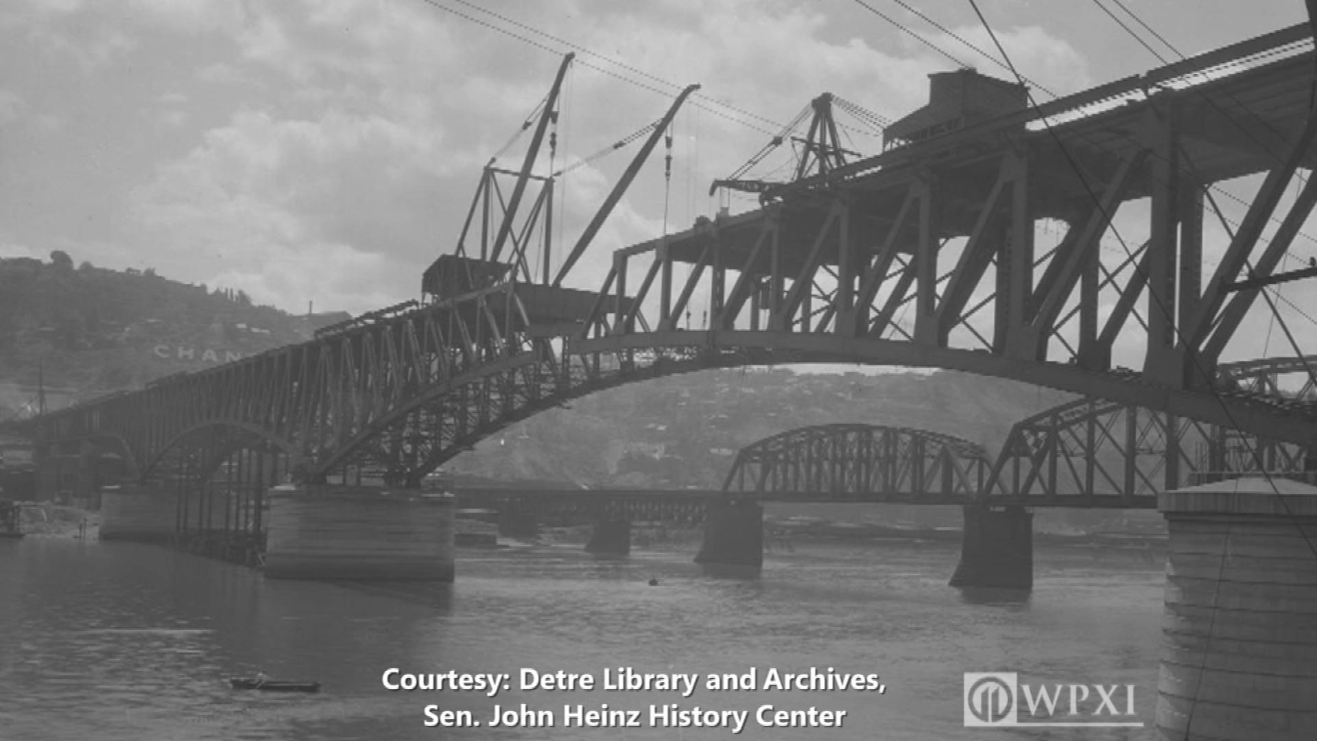 PHOTOS: Construction of the Liberty Bridge – WPXI