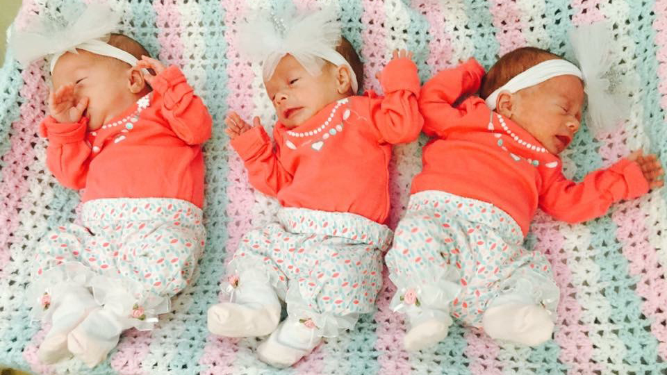NH family welcomes rare identical triplets – Boston 25 News