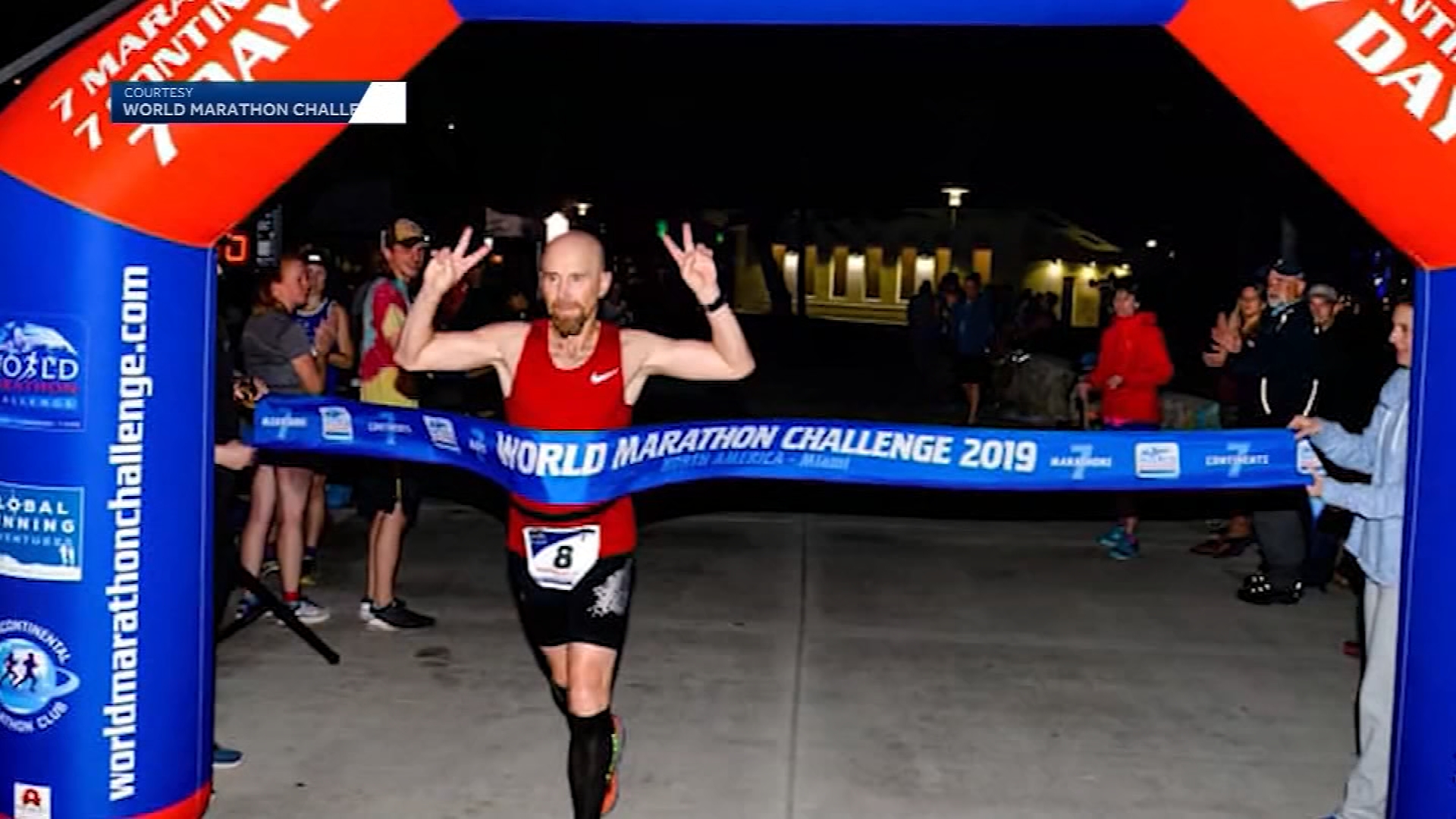 Man runs 7 marathons on 7 continents in 7 days – WPXI