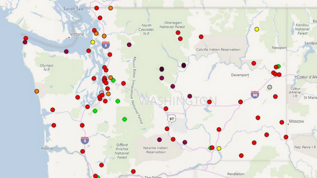 Air quality in Seattle currently worse than Beijing