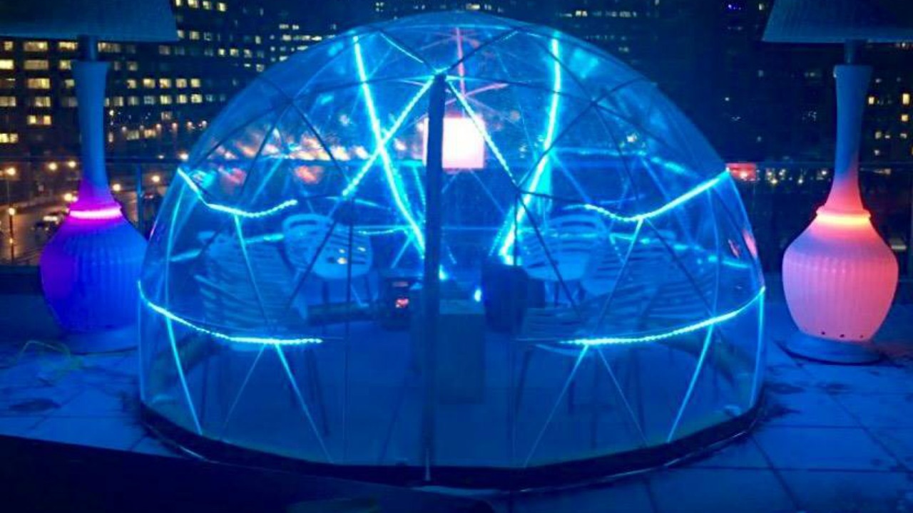 Enjoy winter from a rooftop igloo bar – Boston 25 News