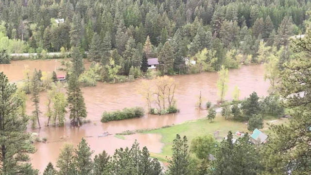 Flooding in Eastern Washington reaches emergency level