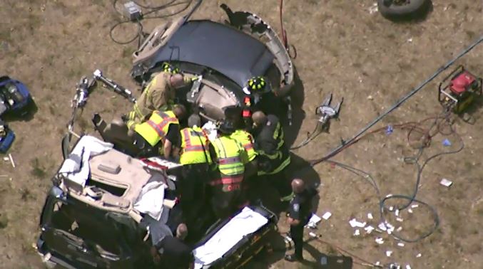 Serious crash closes part of I-495 in Littleton – Boston 25 News
