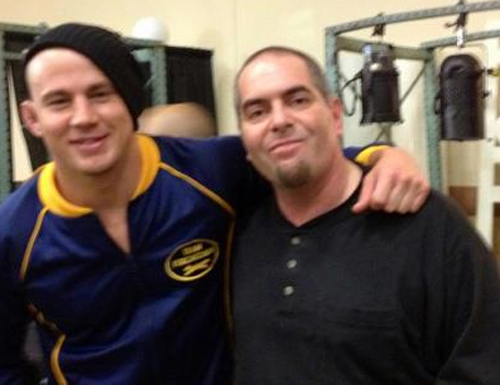 Star 100.7's Bubba Snider films movie scene with Channing Tatum – WPXI