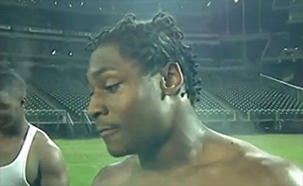 Young Marshawn Lynch speaks to high school media – KIRO 7 News Seattle