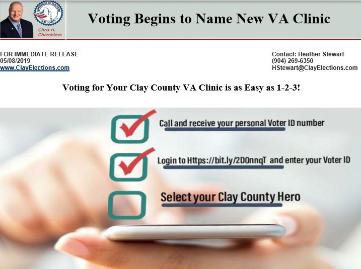 Vote to name new Clay County VA Clinic