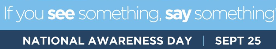 DHS raises awareness on National ‘If You See Something, Say Something’ Day