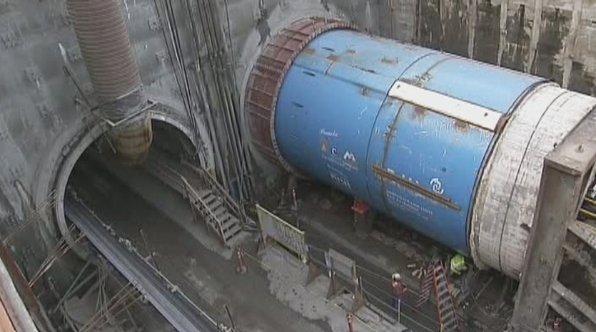 Tunnel machine 'Brenda' to finish light rail leg to Roosevelt station ...